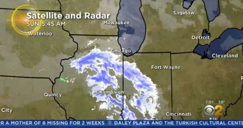 Chicago Weather: Light Snow For St. Patrick's Day In South Suburbs ...