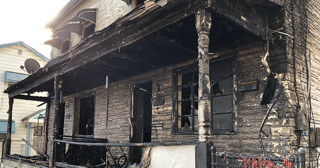 Fire Destroys Duplex In North Braddock - CBS Pittsburgh