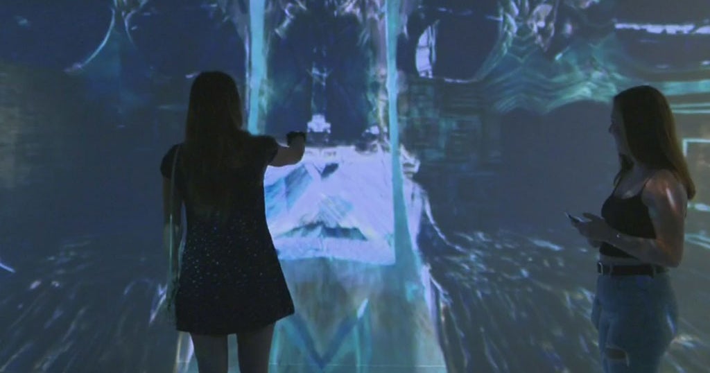 Interactive Digital Art Showcased At Artechouse On Miami Beach - CBS Miami