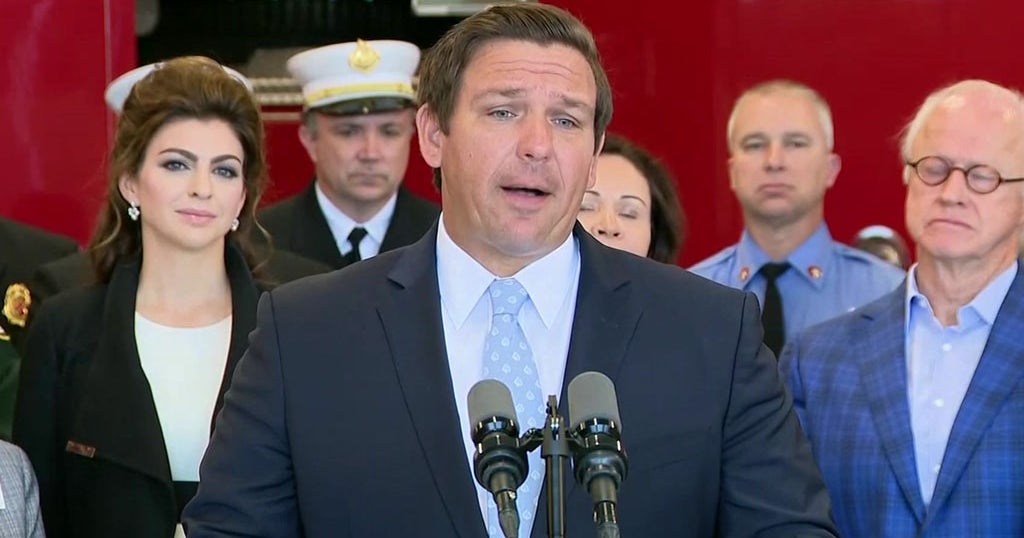 Florida Governor Ron DeSantis Continues Push For Space Force Base - CBS ...