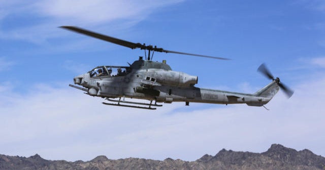 2 Marine pilots killed in helicopter crash in Arizona - CBS News