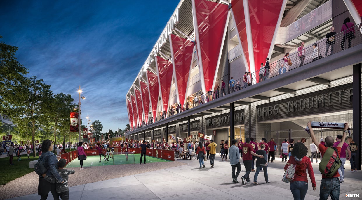 First Images Of New Republic FC Stadium Released - CBS Sacramento