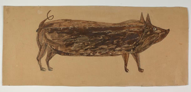 The folk art of Bill Traylor