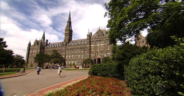 Georgetown University students protest inaction on slavery reparations ...