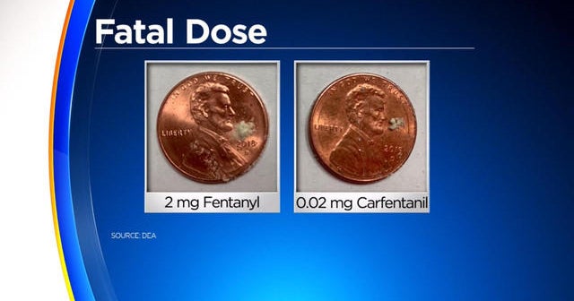 Officials warn of drug 100 times more potent than fentanyl - CBS News