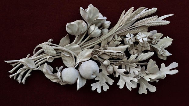The delicate craft of wood carver David Esterly - CBS News