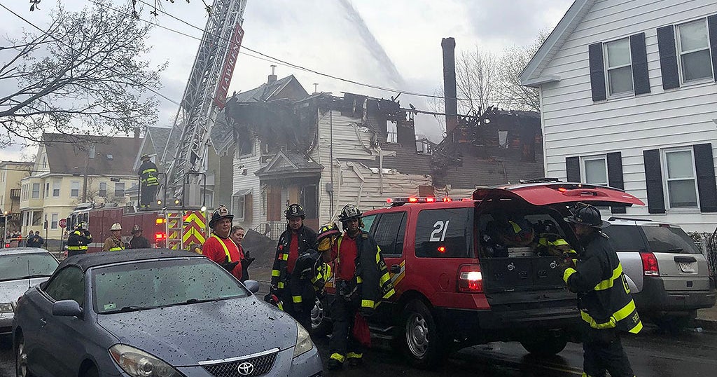 Fire Destroys Home Impacted By Merrimack Valley Explosions - CBS Boston