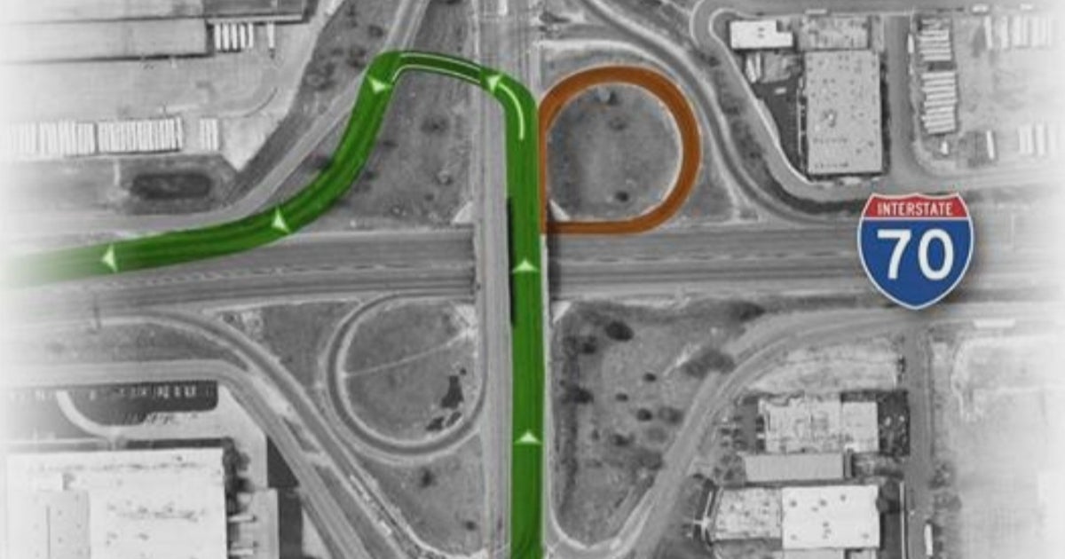Drivers Use New Ramp Onto I-70 From Colorado Boulevard - CBS Colorado