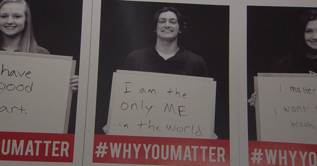 Danvers High School Students Start 'Why You Matter' Campaign - CBS Boston