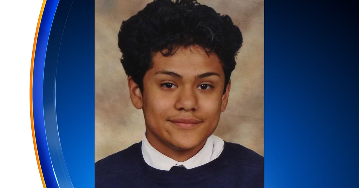 UPDATE: Alberto Flores, 14, Reported Missing, Has Been Located - CBS ...