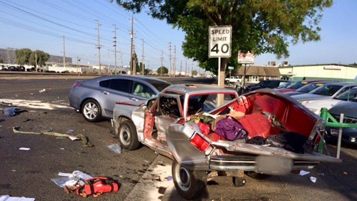 Woman Killed In Modesto Crash - CBS Sacramento