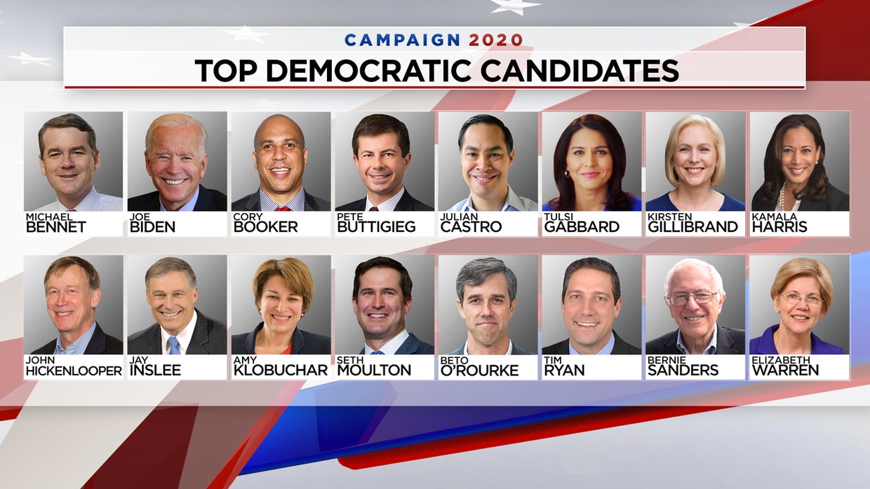 Lineup For The First 2020 Democratic Debate Is About To Take Shape ...