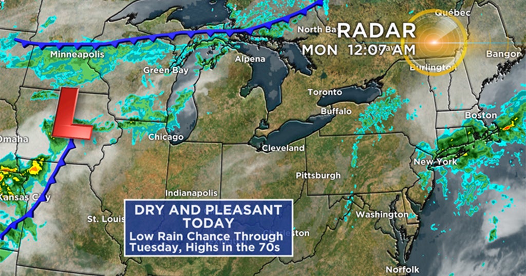 Pittsburgh Weather: Work Week Starting Out Bright And Sunny - CBS ...