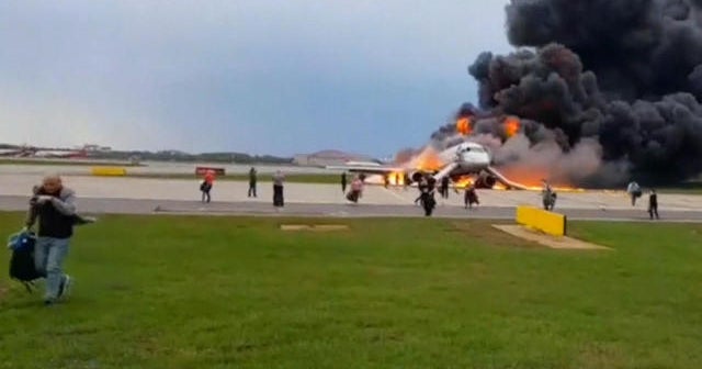 Weather may be a factor in deadly Russian plane fire - CBS News