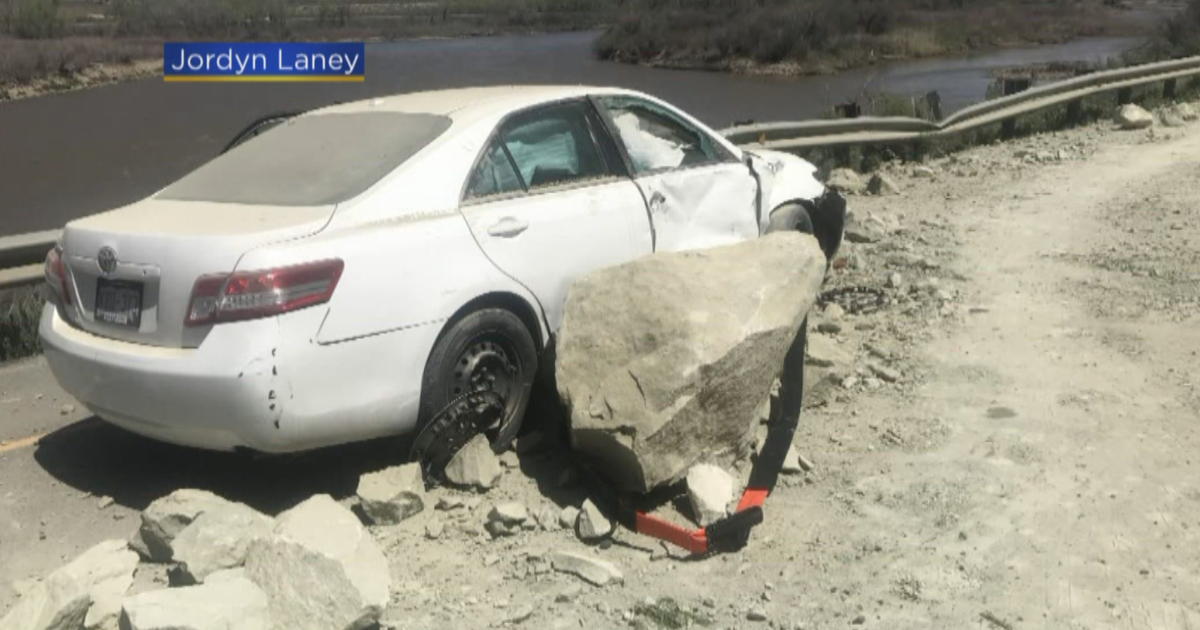 I-70 Reopened In DeBeque Canyon Days After Rockfall - CBS Colorado