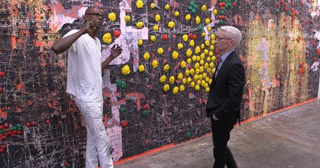 American artist Mark Bradford digs into history with his works - 60 ...