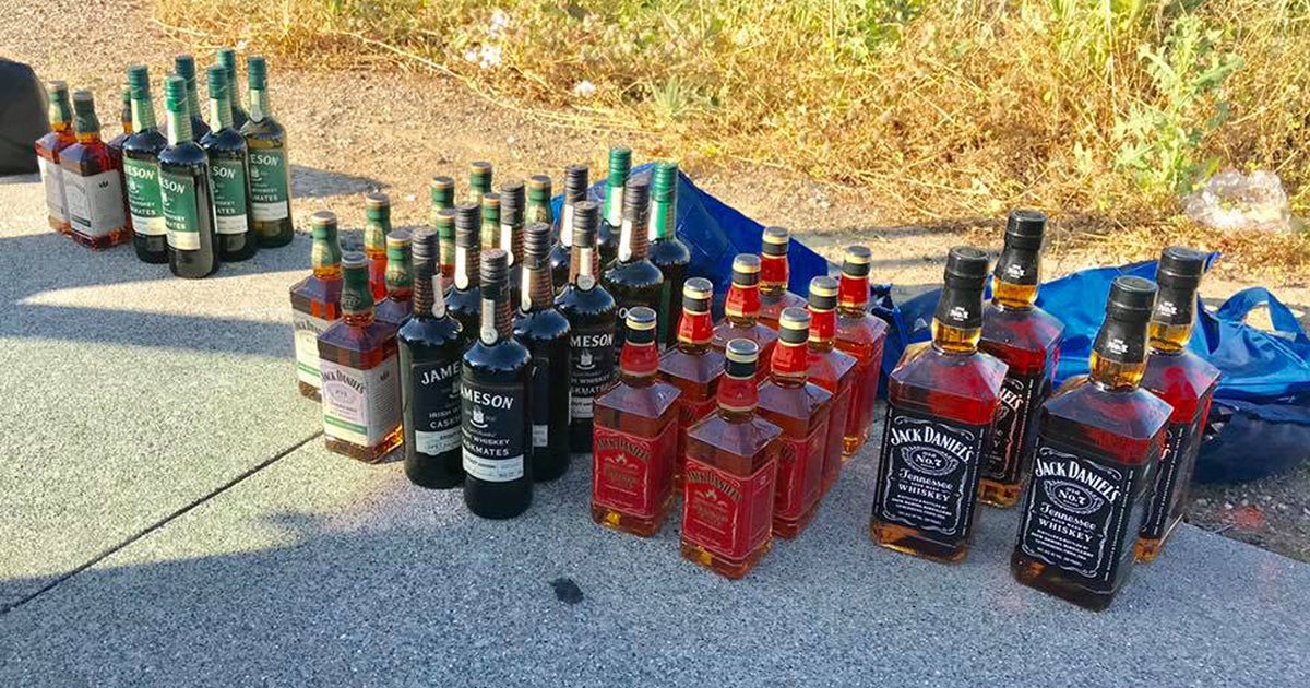 Booze Bandits Don't Get Far After Leaving Vacaville Store - CBS Sacramento