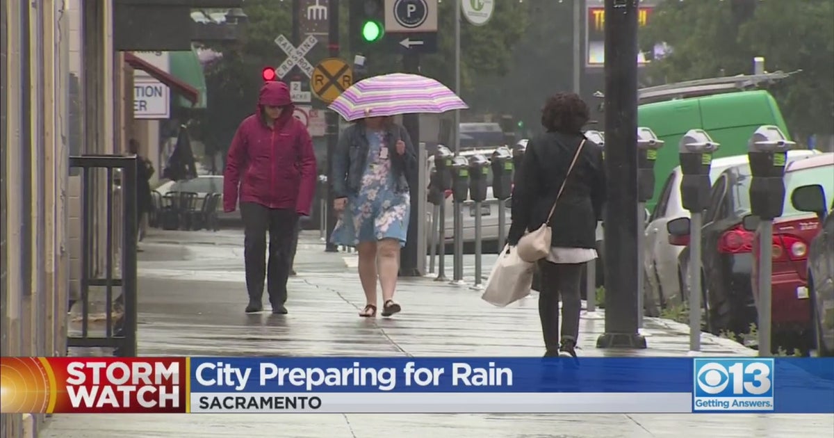 Sacramento Utility Crews Prepare For Heavy Rain - CBS Sacramento