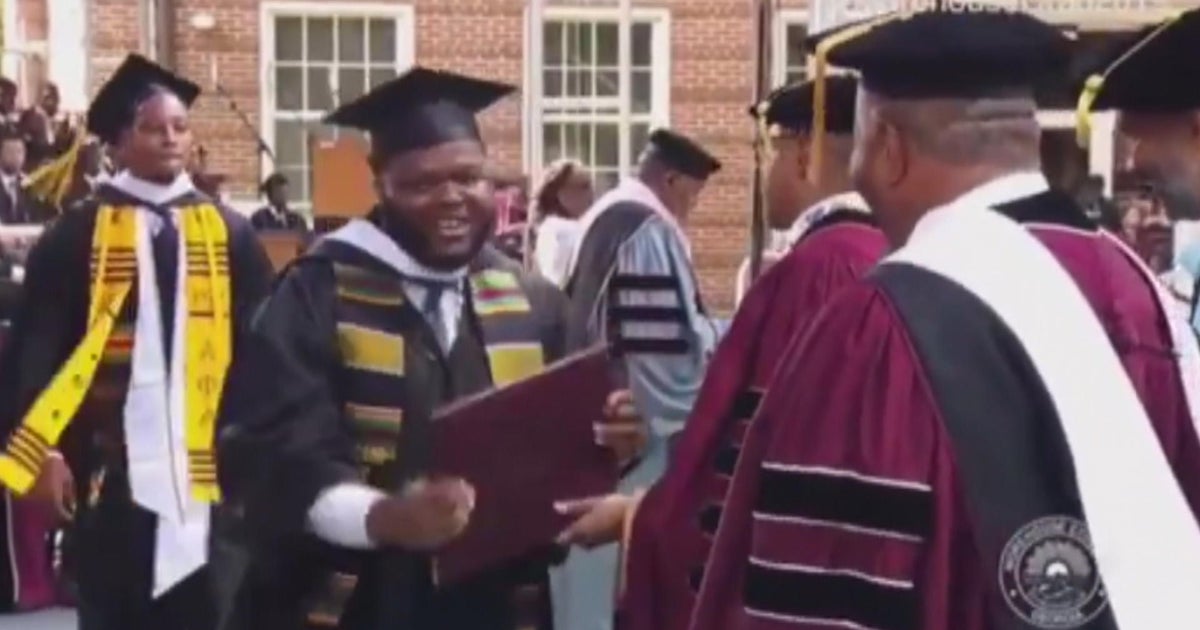 Morehouse College graduate "motivated to go change the world" after ...