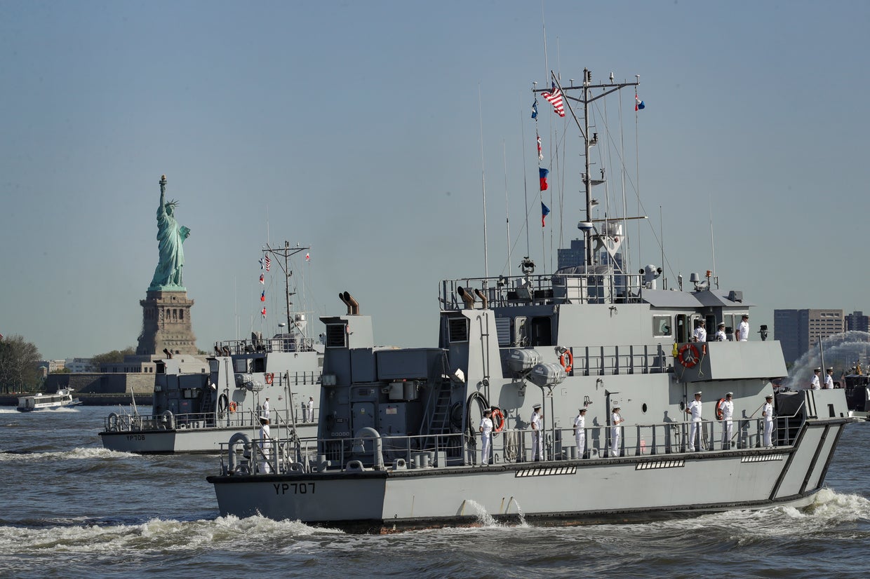Fleet Week 2019 Parade Of Ships