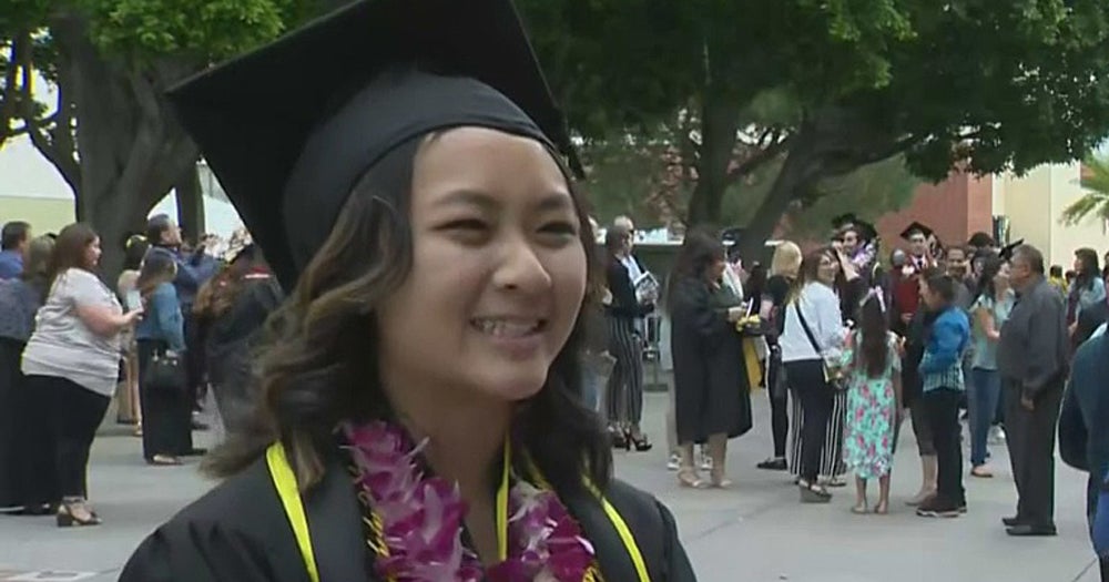 18-Year-Old Graduates With Honors From Cal State LA - CBS Los Angeles