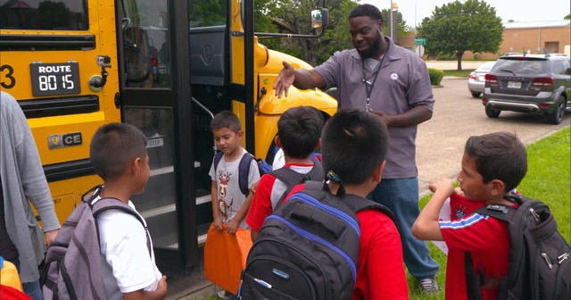 A school bus driver's special delivery - CBS News