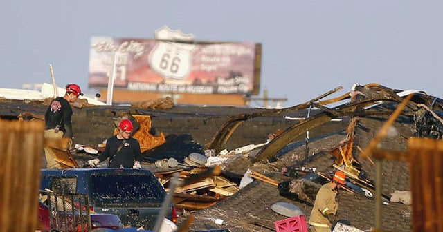EF-3 tornado touched down in Oklahoma Saturday - CBS News