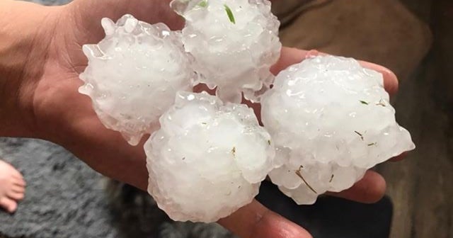 Hail Reports From Friday's Severe T-Storms That Hit The Front Range ...