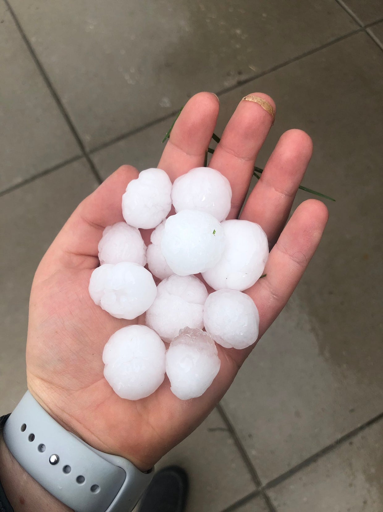 Huge Hail Hits Colorado During Memorial Day Weekend - CBS Colorado