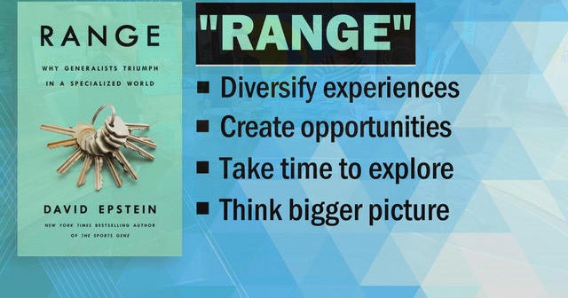 "Range": New book argues for generalization over specialization - CBS News
