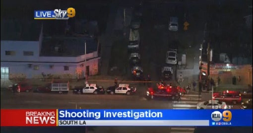 Search For Suspect Underway In South LA Triple Shooting - CBS Los Angeles