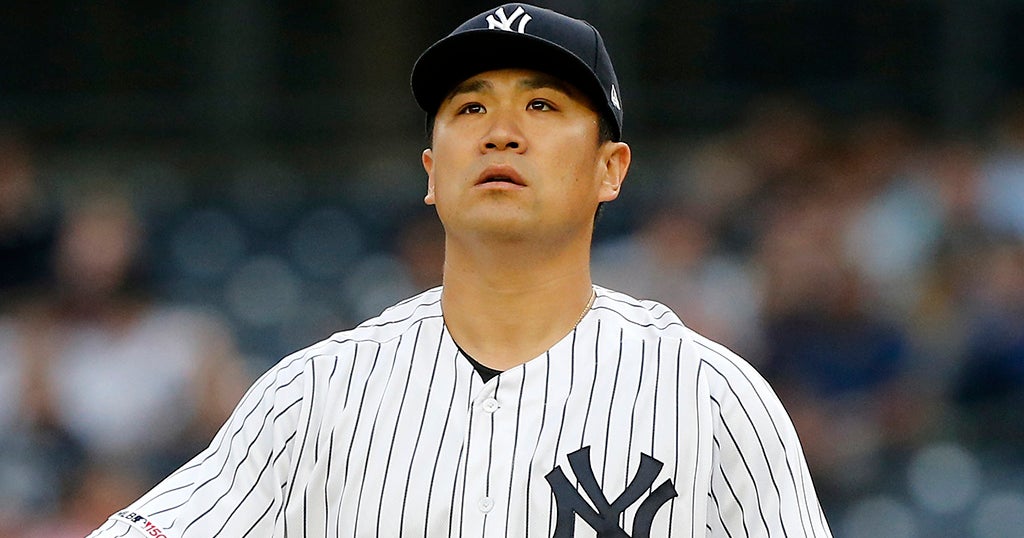 Tanaka Struggles As Yankees' Rain-Soaked Rally Comes Up Short - CBS New ...