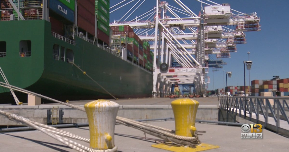 Business Booming, Jobs Increasing At Port Of Baltimore - CBS Baltimore