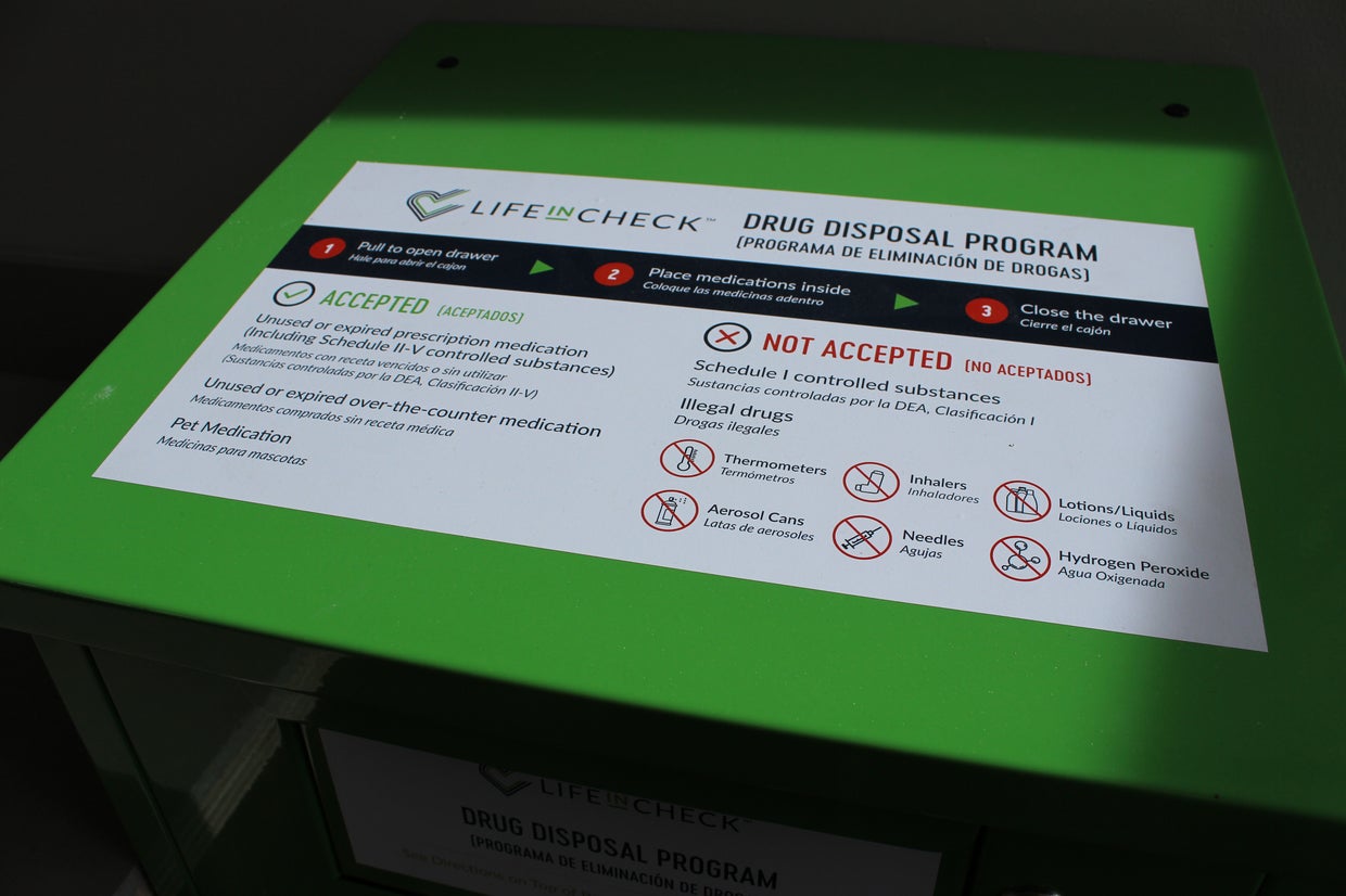 Drug 'Take Back' Boxes Installed At North Texas Hospital To Battle ...