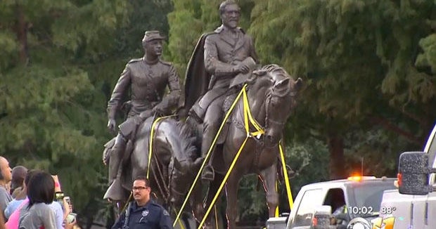 Robert E. Lee statue sells in Dallas for more than $1.4 million - CBS News