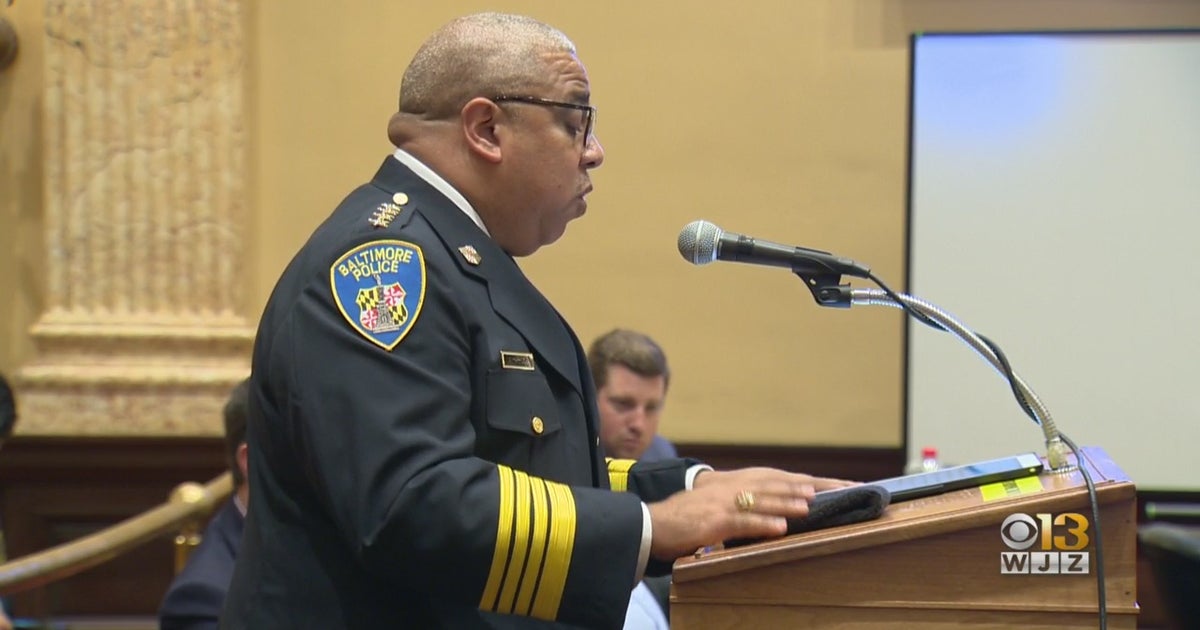 Baltimore City Police Commissioner Michael Harrison Proposes $53M ...