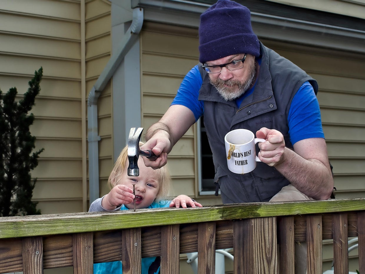 Photographer Dave Engledow, the "World's Best Father"