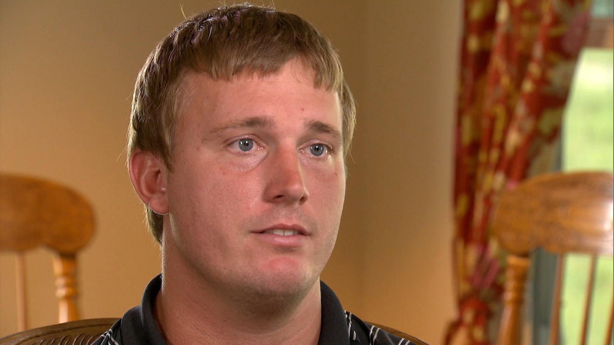 Former Marine Dakota Meyer tries new PTSD treatment - CBS News