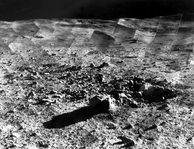 50 photos taken on the moon