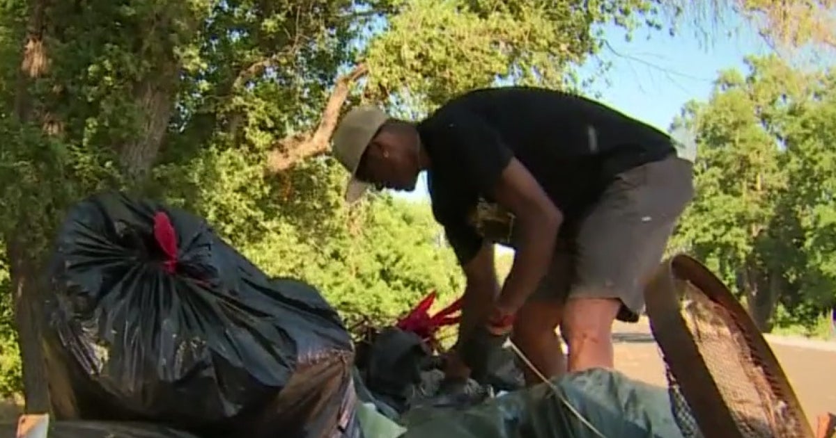 American River Homeless Crews Work To Clean Up Trash - Good Day Sacramento