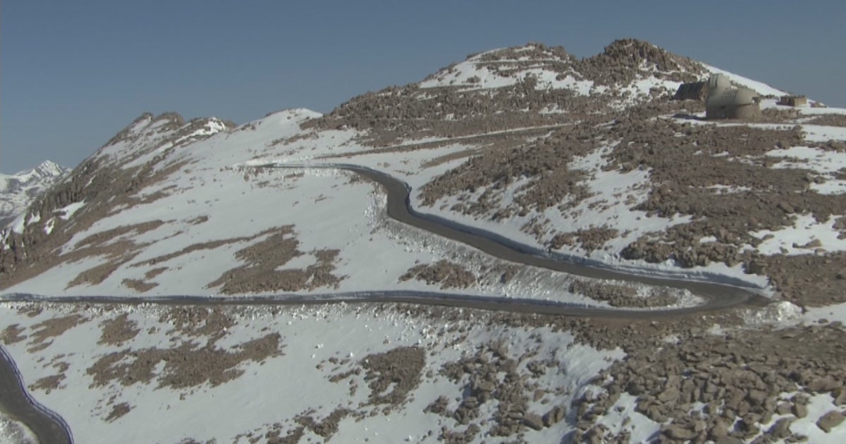 Mount Evans Highway Reopened Following Summer Snowstorm - CBS Colorado