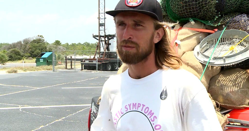 Pair Brings Awareness Of Seaside Plastic Pollution One Florida Beach At ...