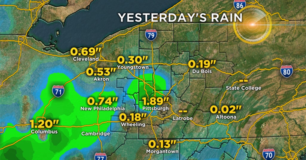 Pittsburgh Weather: Sunshine Returns After Heavy Rains Prompt Flood ...