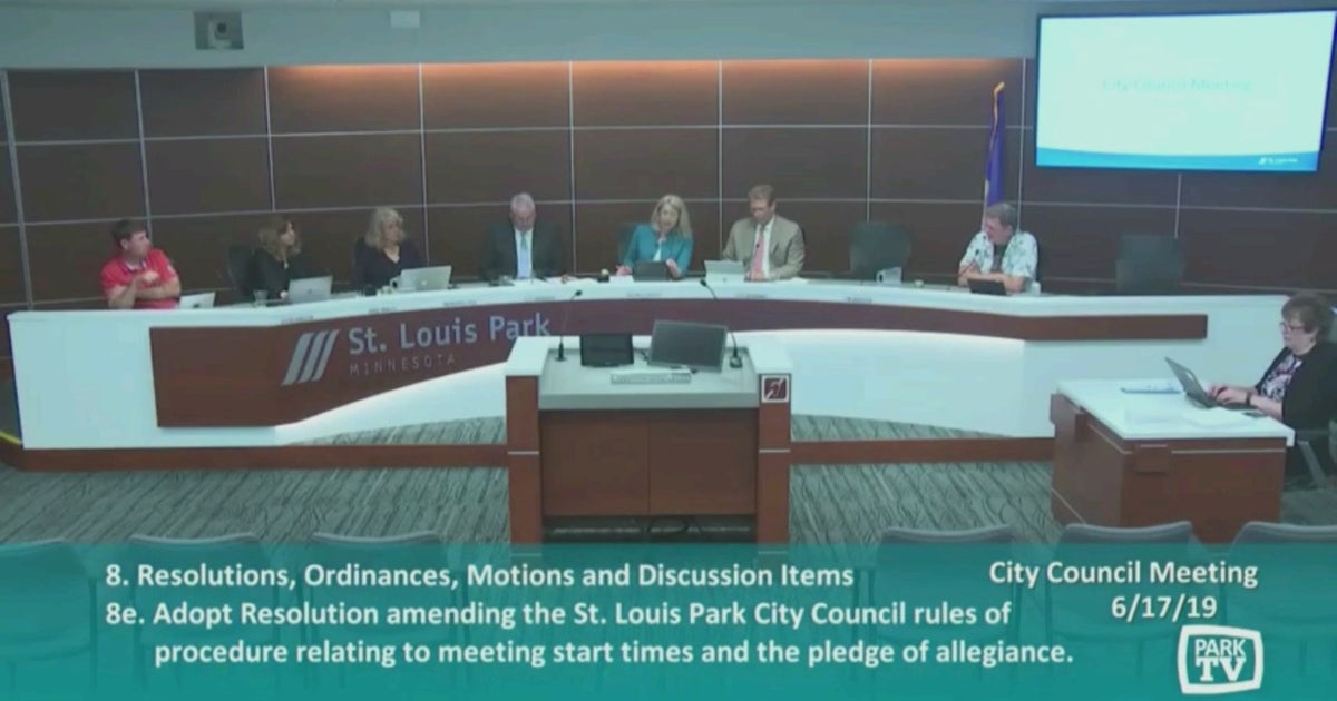 St Louis Park City Council To Reconsider Pledge Of Allegiance Vote
