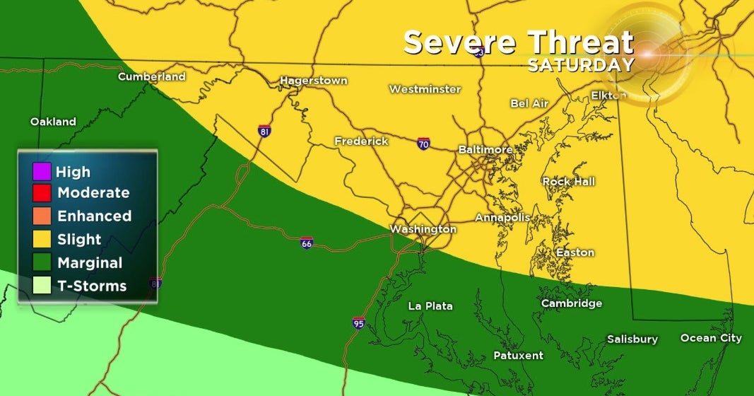 Maryland Weather | Severe Thunderstorm Warnings Dropped Throughout The ...