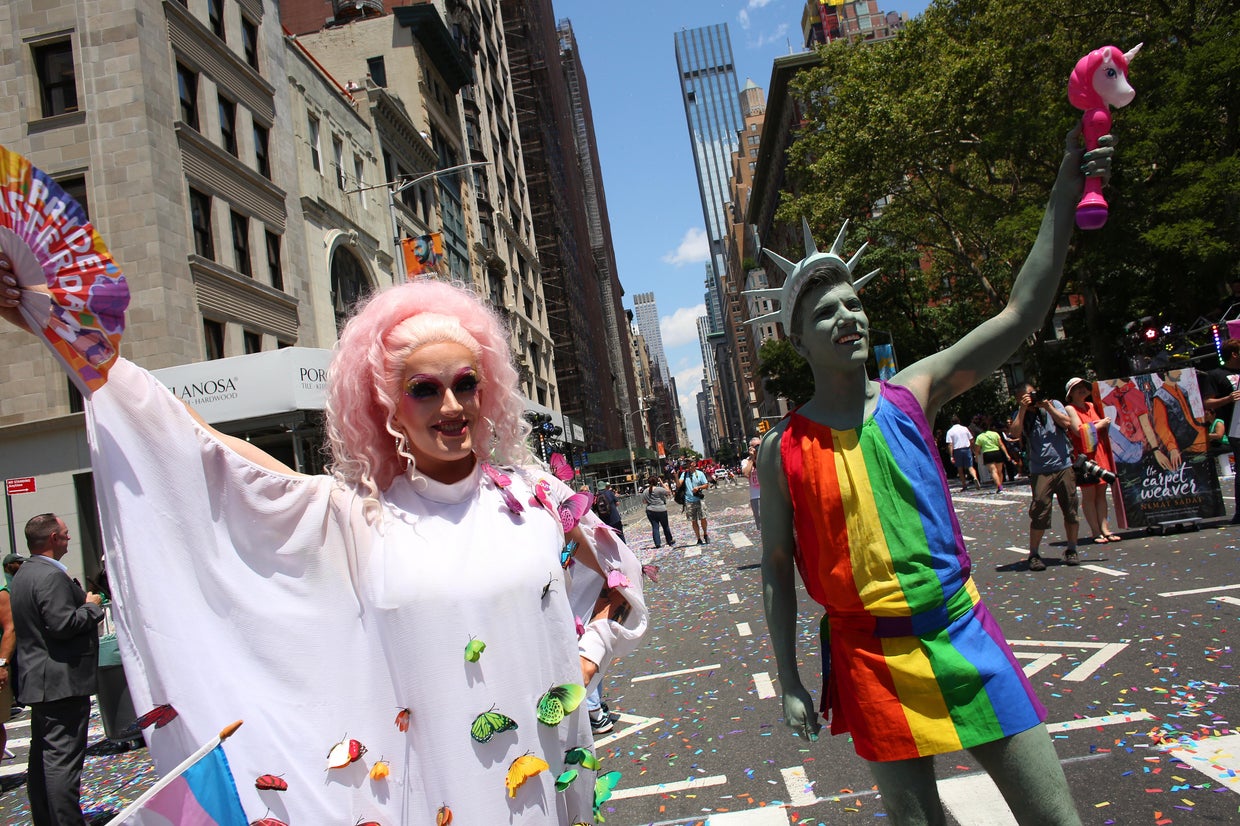 LGBTQ pride parade: Millions celebrate 5 decades of pride with massive ...