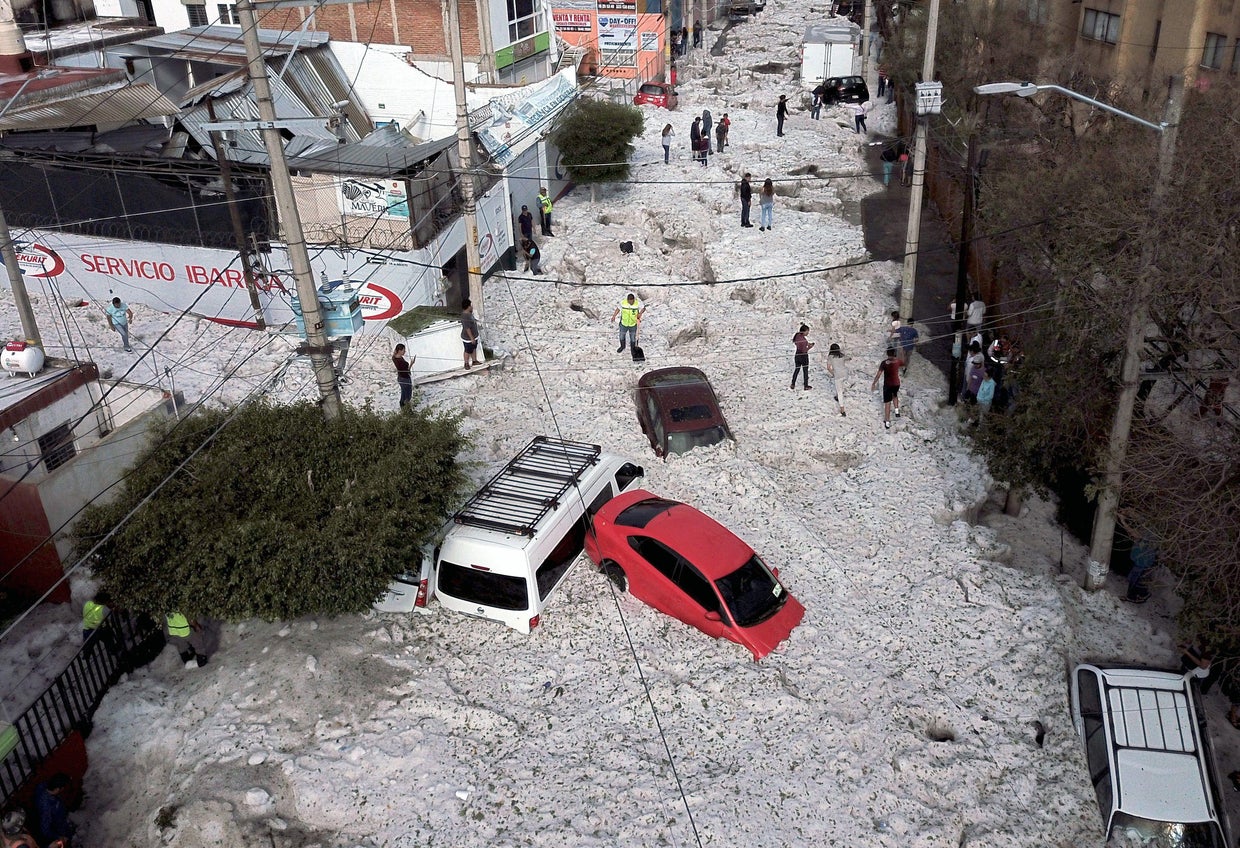 Mexico hail storm: Up to 6 feet of ice dropped in Guadalajara, just ...