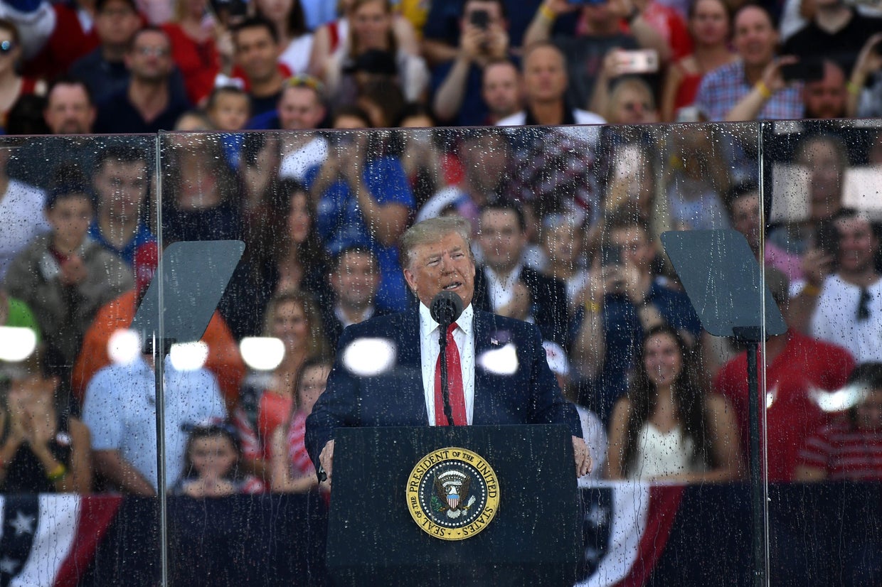 Trump 4th of July Salute to America: President Donald Trump emphasizes ...