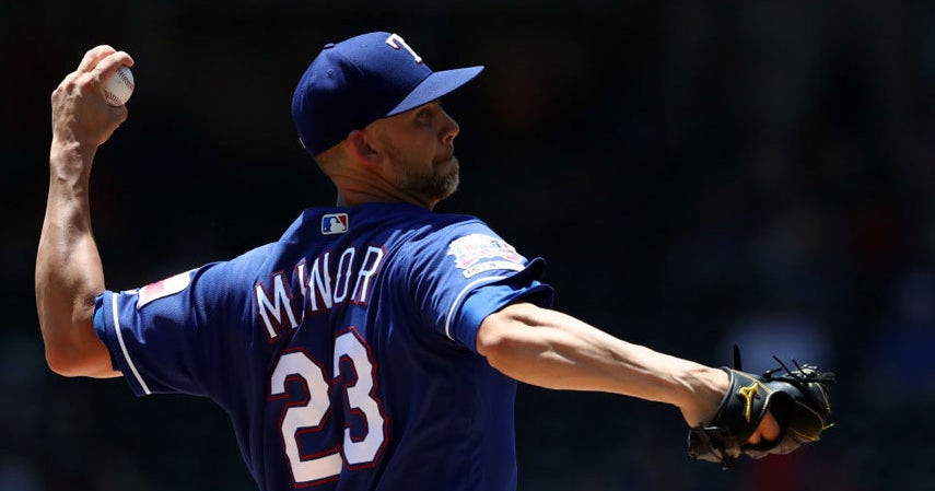 Rangers' All-Star Mike Minor Will Skip Sunday Start For Rest - CBS Texas