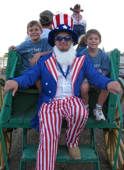 Search On For Uncle Sam Costume Stolen During Independence Day Parade